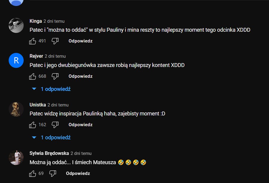 Nawet Patecki śmieje się z Pauliny, która pocisnęła Mini Majkowi. "Da ...