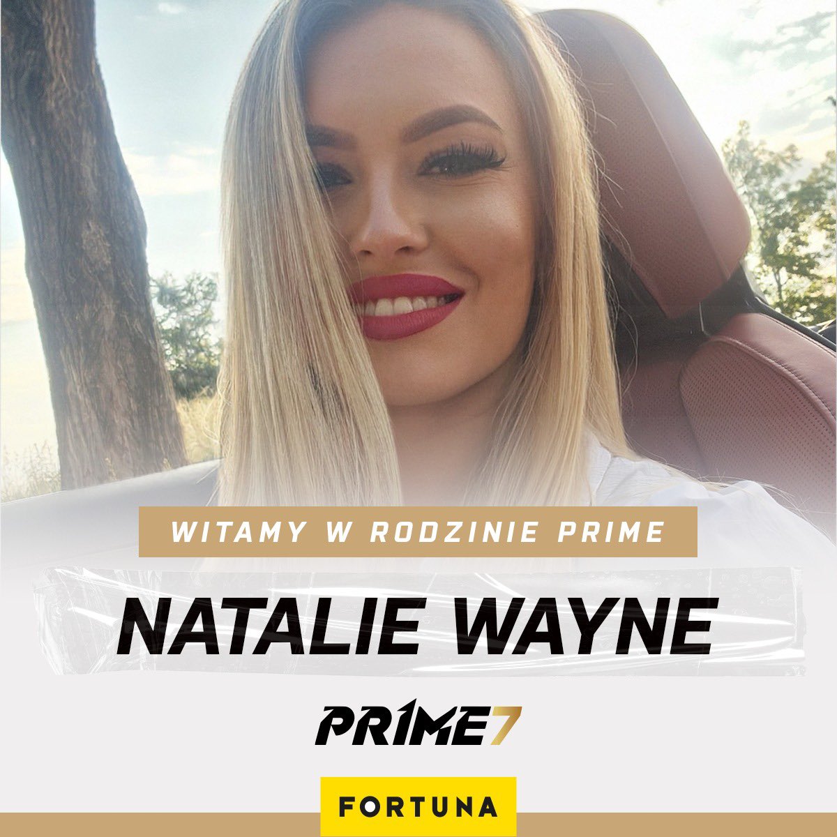 Polka z pomarańczowej platformy w Prime MMA. Natalie Wayne kto to - BOOP.PL