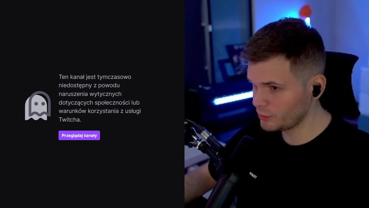 Gucio zbanowany na Twitch - BOOP.PL