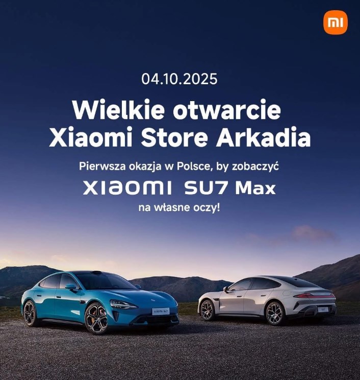 Chiński samochód Xiaomi SU7 Max w Warszawie. Każdy może go zobaczyć ...