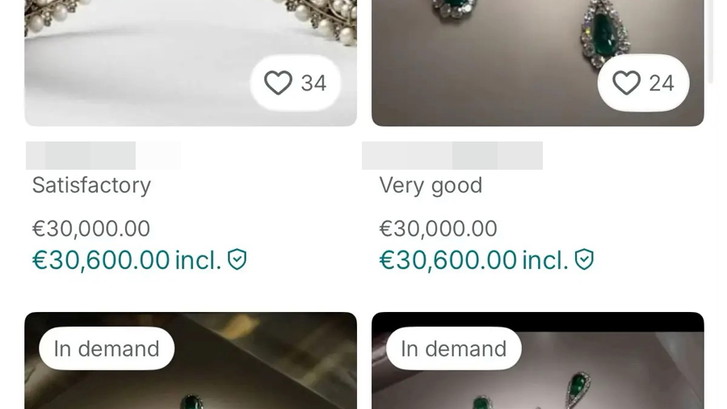 Po napadzie na Luwr, ludzie wystawiają oferty biżuterii na Vinted - BOOP.PL