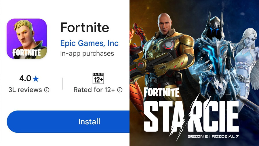 Fortnite wraca do Google Play Store po ponad 5,5 roku - BOOP.PL