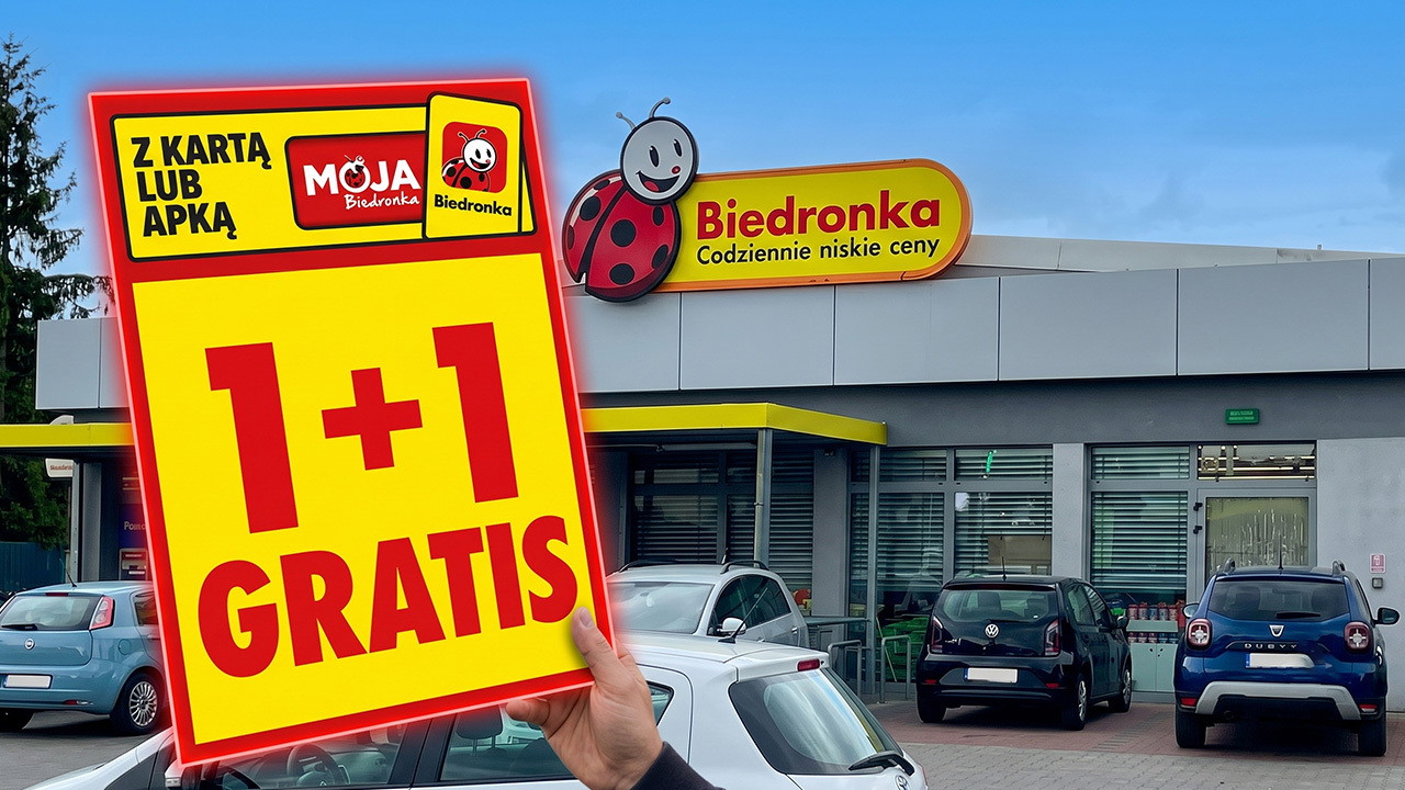 Na tę promocję 1+1 czekało wiele osób. Biedronka wystartowała od ...