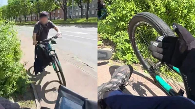 Stłuczka rowerzystów na streamie Kick. Prawie doszło do rękoczynów ...