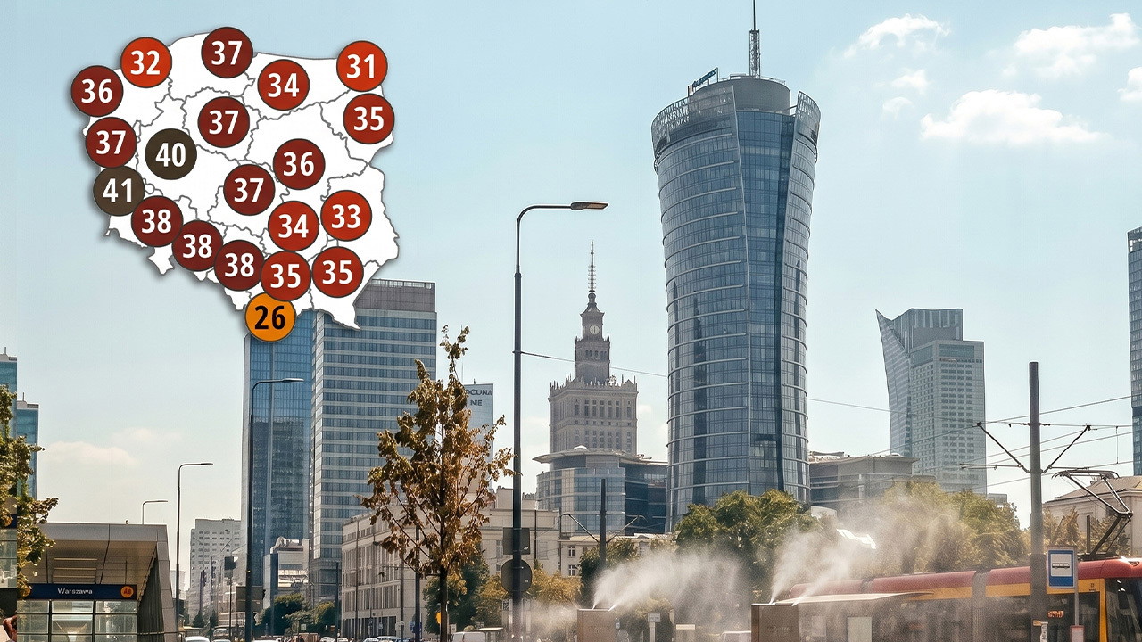 Padnie rekord Polski? IMGW prognozuje 41 stopni Celsjusza w ten dzień ...