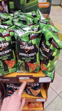 Creeperowe Doritosy są dostępne w Żabce - BOOP.PL